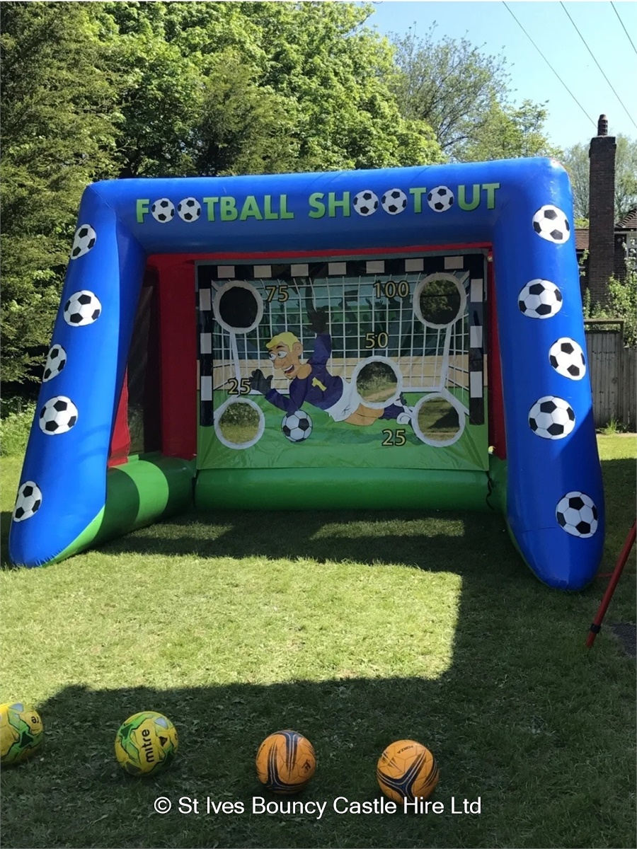 Football Shootout - Hire in Cambridgeshire | St Ives Bouncy Castle Hire Ltd