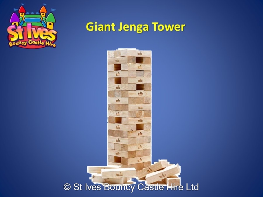 Giant Jenga - Hire in Cambridgeshire | St Ives Bouncy Castle Hire Ltd